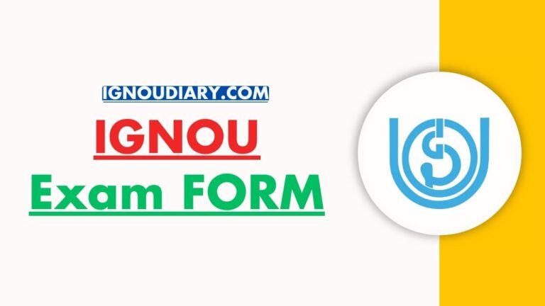 IGNOU Exam Form June 2026 → Last Date, Fee, Process and Hall Ticket ...